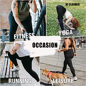 Hi Clasmix Plus Size Leggings for Women 1X-4X-High Waisted Tummy Control Non See Through Super Soft Black Leggings Yoga Pants(2 Pack Black+Black Tie-dye,X-Large)