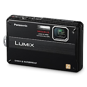 Panasonic Lumix DMC-TS10 14.1 MP Digital Camera with 4x Optical Image Stabilized Zoom and 2.7-Inch LCD (Black)