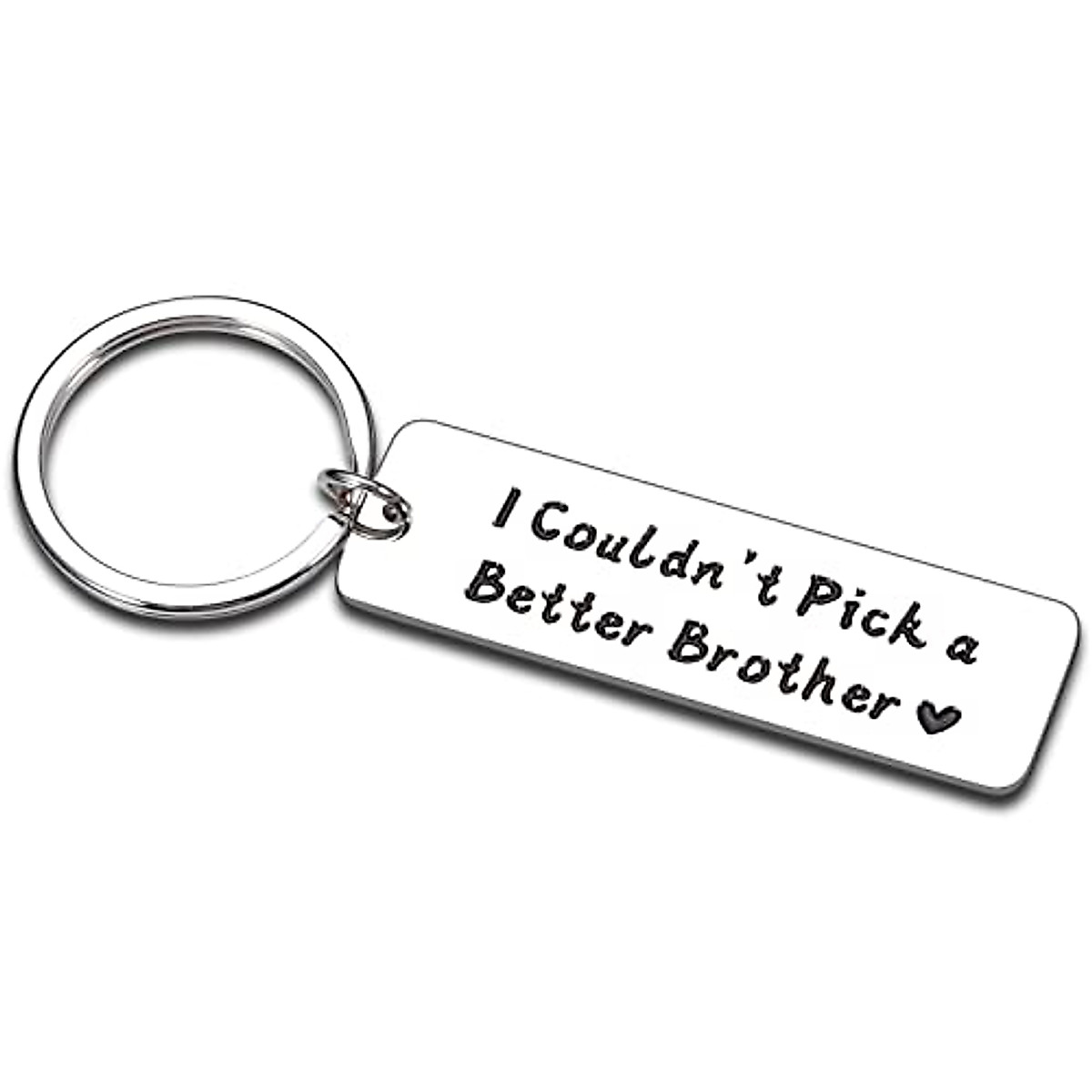Gifts for Brother Big Brother Gift Cute Keychain Birthday Brother Gifts from Sister Anniversary Graduation Gifts for Him Step Brother Men Brother in Law Christmas Halloween Gifts