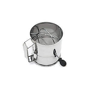 Fox Run Flour Sifter, Stainless Steel, 8-Cup