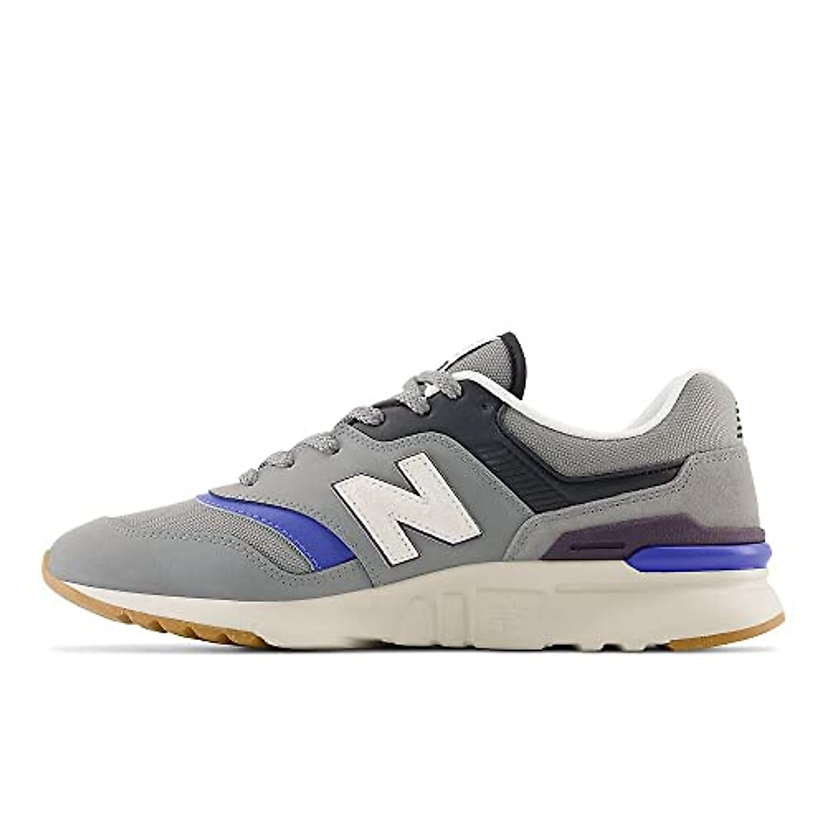 New Balance Men's 997H V1 Sneaker, Harbor Grey/Marine Blue, 8.5