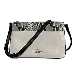 Kate Spade New York Triple Gusset Crossbody (Parchment multi)