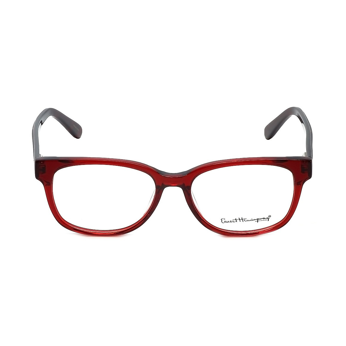 Ernest Hemingway 4674 Designer Reading Glasses in Burgundy/Tortoise +1.50