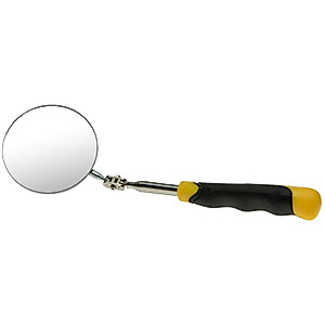 SE 3-1/2” Round Telescopic Inspection Mirrors (12 PC.) - 8008TM-ROUND