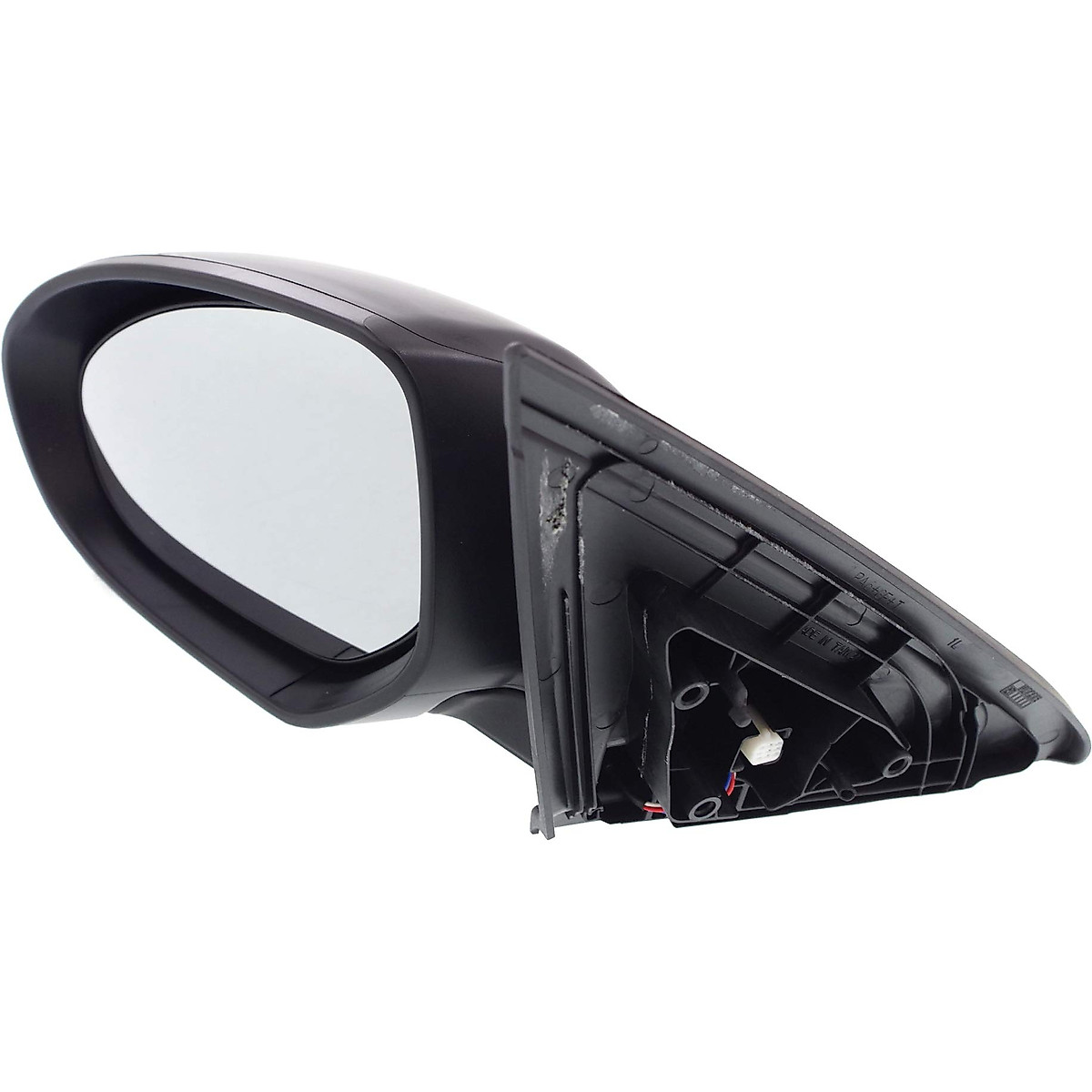 Kool-Vue Mirror Compatible with 2010-2013 Mazda 3, 2010 3 Sport and 2012-2013 3 Sport Driver Side With Manual Folding