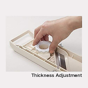 Benriner No. 64 Japanese Mandolin Ivory Vegetable Slicer