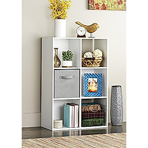 Whitmor 6 White Cube Organizer