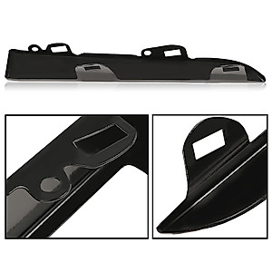 PIT66 Front Bumper Headlight Grille Filler Set, Compatible with 2001-2004 Toyota Tacoma 2WD/4WD #52513-35060