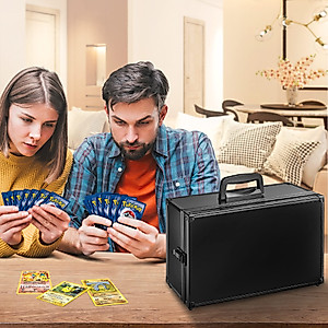 Game Card Storage Case (BBB Edition) | Case Is Compatible with Magic The Gathering, MTG, All Standard Card Games (Game Not Included) | Includes 8 Dividers | Fits up to 2500 Loose Unsleeved Cards