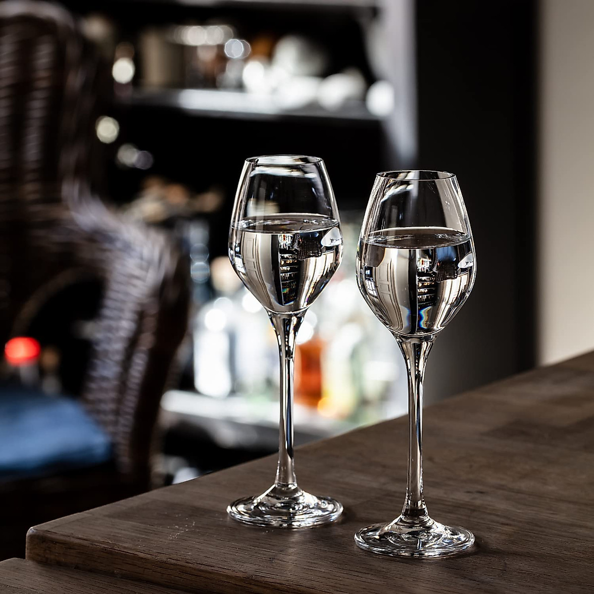 Krosno Liquor Glasses | Set of 6 | 2.03 oz | Splendour Collection | Ideal for Home, Restaurant, Events & Parties | Dishwasher Safe | Gift Idea | Made in Europe