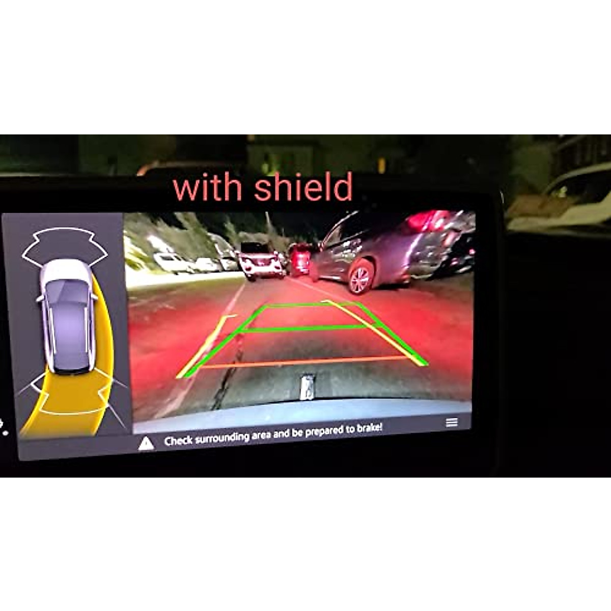 A Better Backup Camera Hood for VW ID.4 Improves Picture Quality at Night (ABCH-01-00)