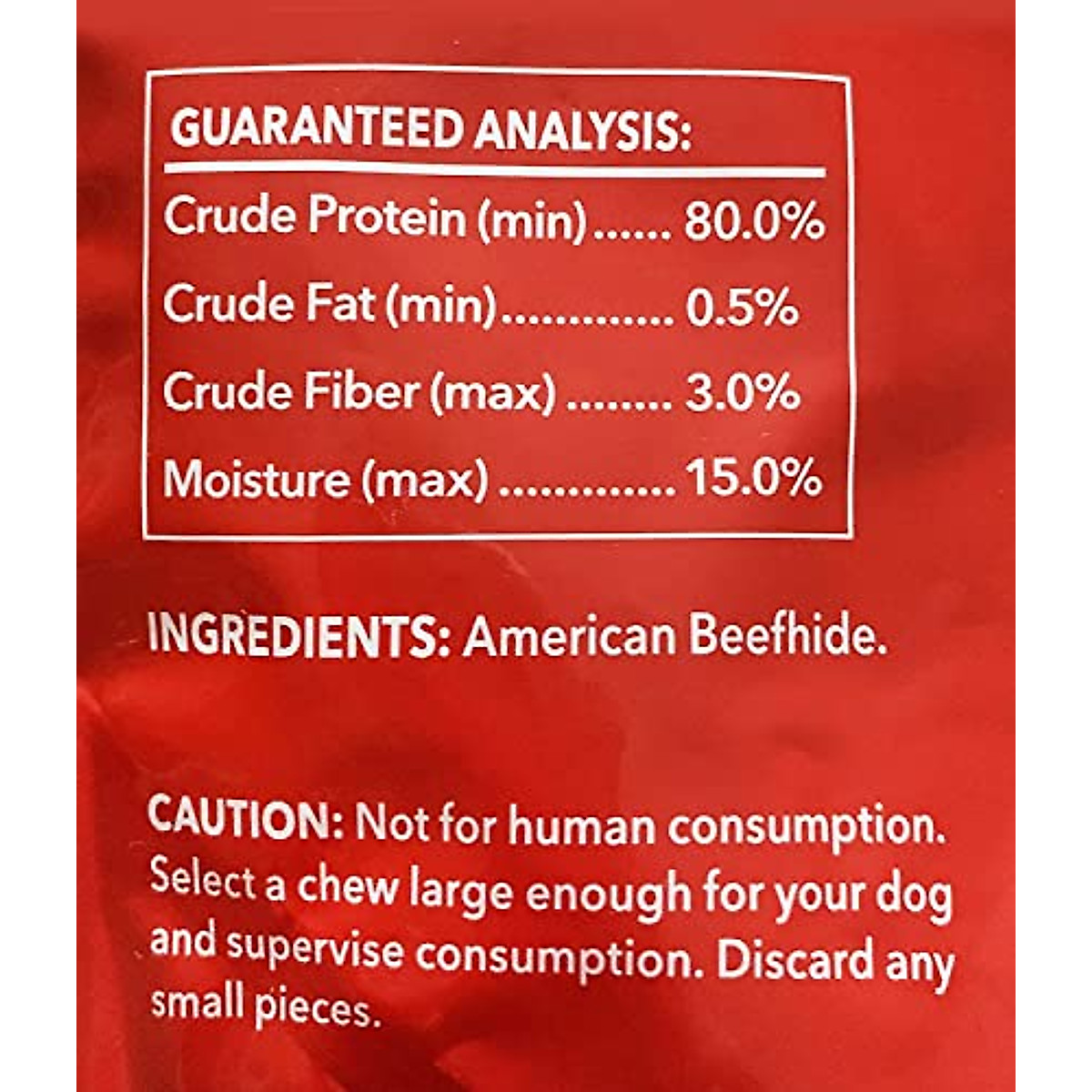 Pet Factory American Beefhide 5" Twist Sticks Dog Chew Treats - Natural Flavor, 1 lb