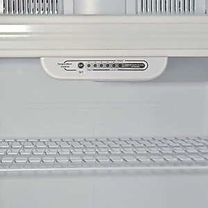 Techomey 30" Freestanding Top Freezer Refrigerator, 18.0 Cu. Ft. Frost Free Refrigerator, Garage Ready, Standard Depth, Stainless Steel