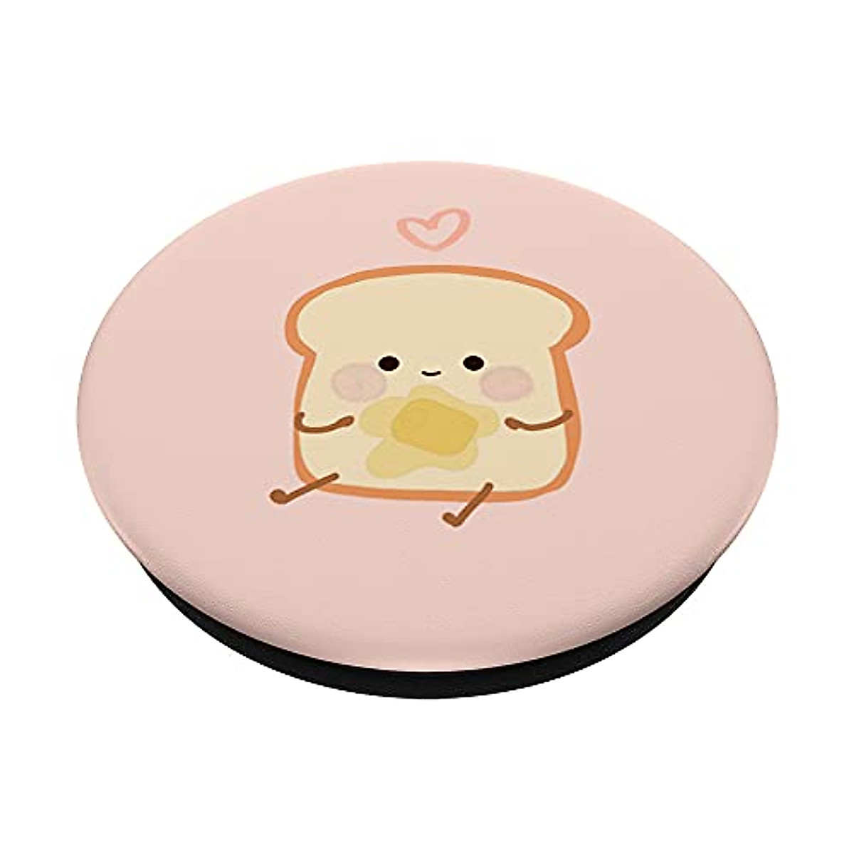 Cute Toast and Butter Graphic PopSockets Swappable PopGrip