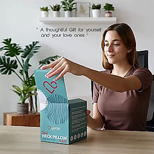 Luvcor Premium Quality Memory Foam Travel Neck Pillow Bundle - Best Ergonomic Pillow for Airplane Travel, car Ride, Sleeping. Comes with Eye mask, earplugs and Storage Bag. (Imperial Green)