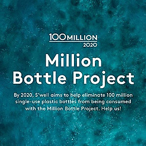 S'well Stainless Steel Water Bottle - 9 Fl Oz - Labradorite - Triple-Layered Vacuum-Insulated Containers Keeps Drinks Cold for 24 Hours and Hot for 12 - BPA-Free - Perfect for the Go