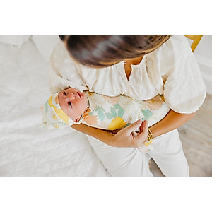 Copper Pearl Baby Swaddle Blanket - Wearable Premium Knit Baby Blanket, Large Soft Stretchy Receiving Blankets for Baby Boy and Girl, Swaddles for Newborn, Infant, and Toddler (Rose)