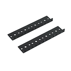 Gator Rackworks Heavy Duty Steel Rack Rail Set; 4U Rack Size (GRW-RACKRAIL-04U)