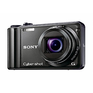 Sony Cyber-shot DSC-H55 14.1MP Digital Camera with 10x Wide Angle Optical Zoom with SteadyShot Image Stabilization and 3.0 inch LCD (Black) (Discontinued by Manufacturer)