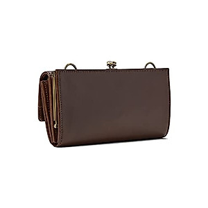 HOBO Mila Wallet Crossbody Mocha One Size