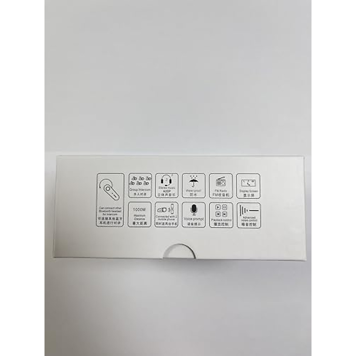 MAXTO Motorcycle Bluetooth Headset M2C 1000M 6 Riders Group Helmet Communication System with LCD Screen Universal Motorbike Intercom Waterproof Casco de Motor Intercomunicador FM/GPS/Siri(1 Pack)