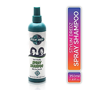 Stylin Dredz Spray Shampoo - Dreadlock Shampoo - Residue Free with Tea Tree Oil - 350 ml Single