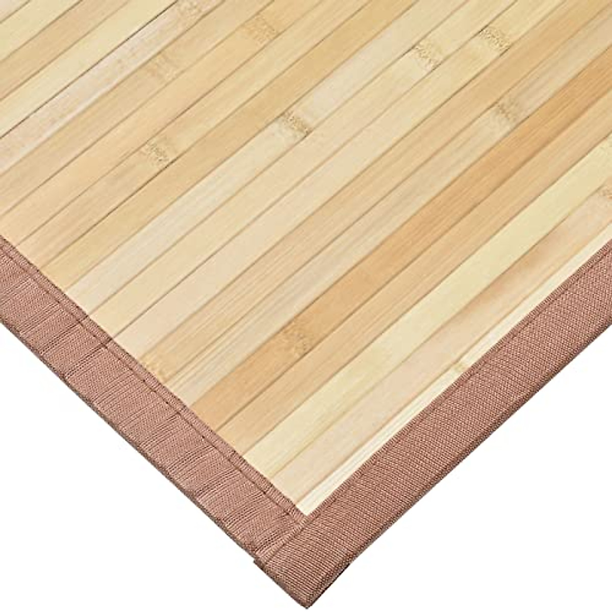 Bamboo Area Rug - 5x8 Bamboo Outdoor Rug All in One: Bamboo Rugs for Living Room, Outdoor Patio Rug, Kitchen Rug, Outdoor Carpet, Bamboo Rug for Entryway, Room Rug - Bamboo Floor Mat Large Light Brown