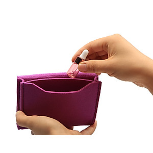 USRommaner 35 Pack,3ml Pink Sample Dropper Vial,Empty Glass Eye Dropper Bottle With Rose-Gold Cap,Liquid Mini Glass Pipette Travel Essential Oil Perfume Container-Pipette,Funnel,included