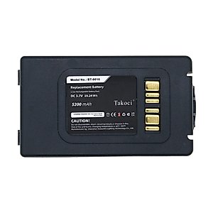 Youejoeq 5200mAh Replacement Battery for Datalogic Skorpio X3 Skorpio X4,fits Part no BT-0016 94ACC0046 94ACC0048 BT-0015 Barcode Scanner Battery