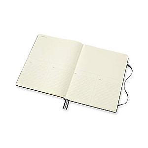 Moleskine PRO Project Planner, Hard Cover, XL (7.5" x 9.5") Black, 288 Pages