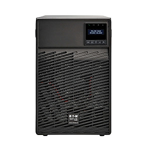 Eaton Tripp Lite Series SmartOnline 1000VA UPS Battery Backup Tower, Pure Sine Wave Double-Conversion, AVR 120V, 900W, 6 Outlets, USB, DB9, LCD Screen (SU1000XLCD)
