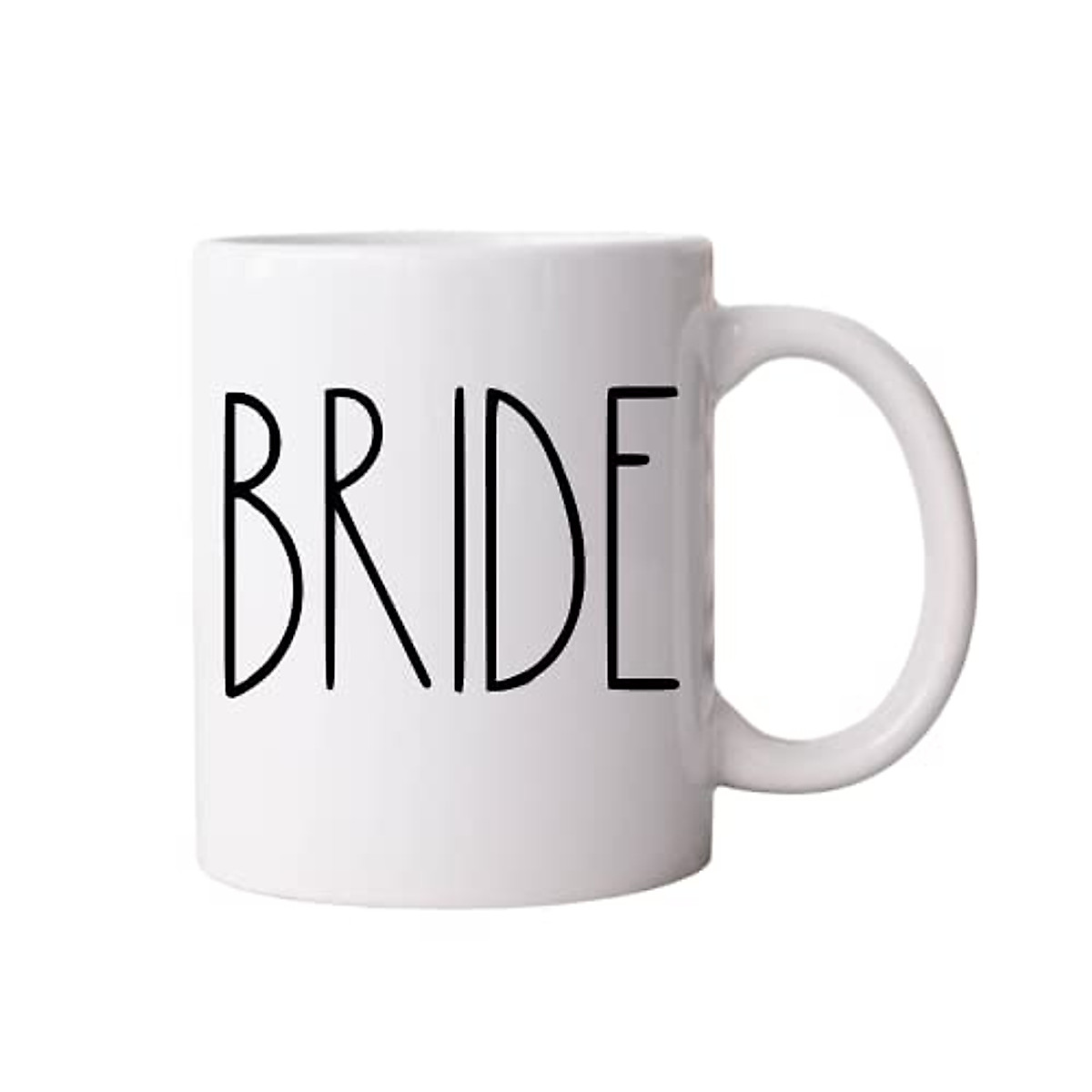 YOUR TEXT HERE Custom Rae Dunn Inspired 15oz Ceramic Mug | One or Two Sided Text