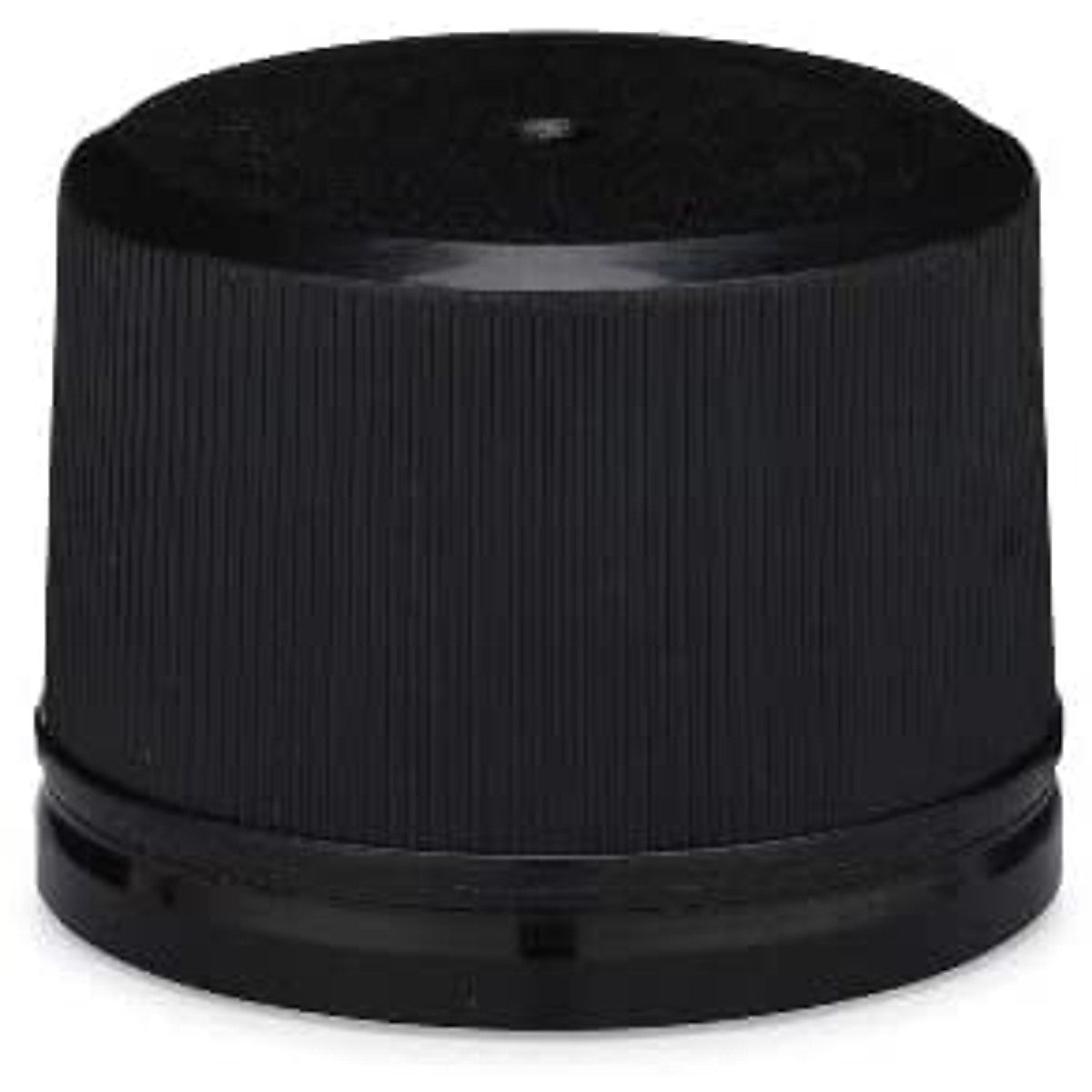 12PK Black Tamper EVIDENT Screw CAPS 28/400 Plastic TE Screw Top Caps for PET Bottles Flasks Boston Round and Wine Bottles to fit Most 28mm CT (Continuous Thread)