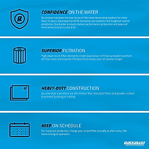 Quicksilver 8M0130386 Oil Filter Element