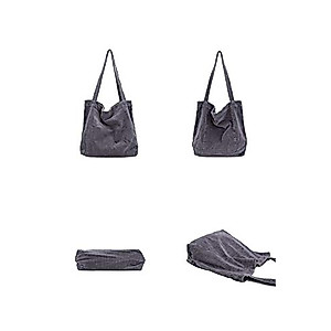 Ulisty Women Large Capacity Corduroy Tote Bag Casual Shoulder Bag Fashion Handbag Shopping Bag Daily Bag green