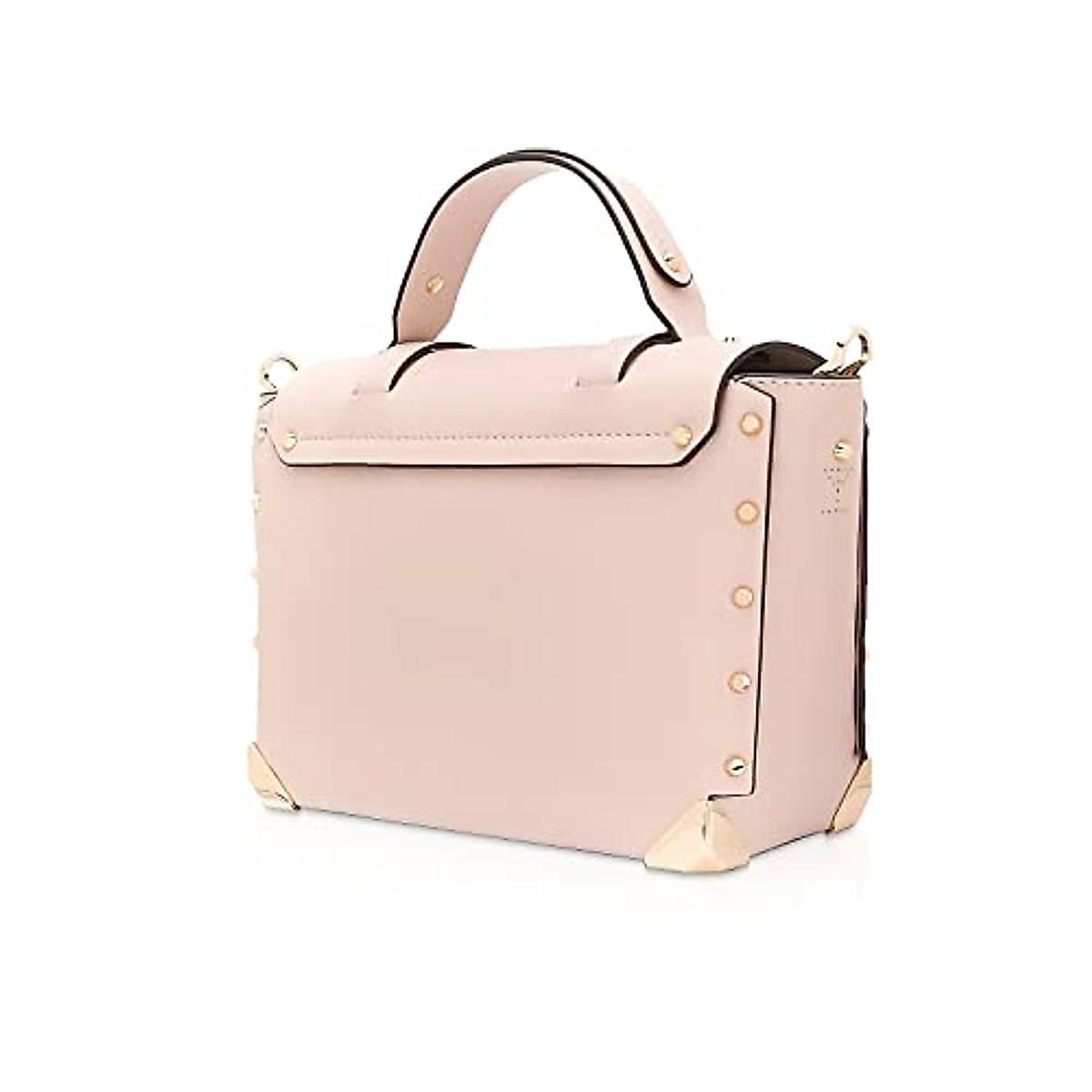 Michael Kors Manhattan Medium Top Handle School Satchel Leather Bag