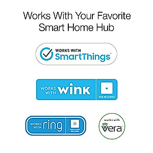Yale Assure Touchscreen with Z-Wave with Cambridge Knob - Works with Ring Alarm, Samsung Smartthings, Wink, ADT and More
