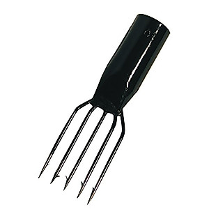 Frabill 2300 Deluxe Frog Gig Pole Tele 4' to 8' Alum w/5 Tine gig, Multi