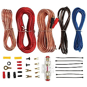 New Crunch PX-1000.4 4 Channel 1000 Watt Amp Car Stereo Amplifier + Wiring Kit