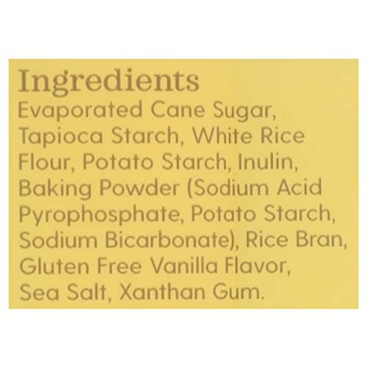 Pamelas Classic Vanilla Cake Mix, 21 oz