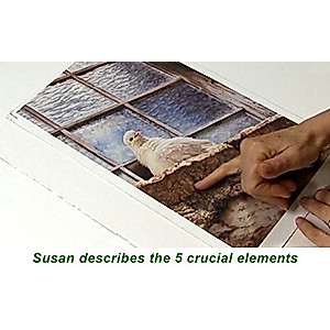Susan Harrison-Tustain's Watercolor Masterclass Volume One. Life-like leaves, vibrant greens and 5 crucial elements for a successful painting.