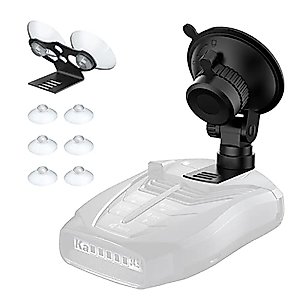 Radar Detector Mount,Car Radar Mounting Bracket Suction Cup Holder,Windshield & Dashboard Radar Detector Suction Mount,for Cobra Escort Valentine One Beltronics Radar Detector,Easy to Install