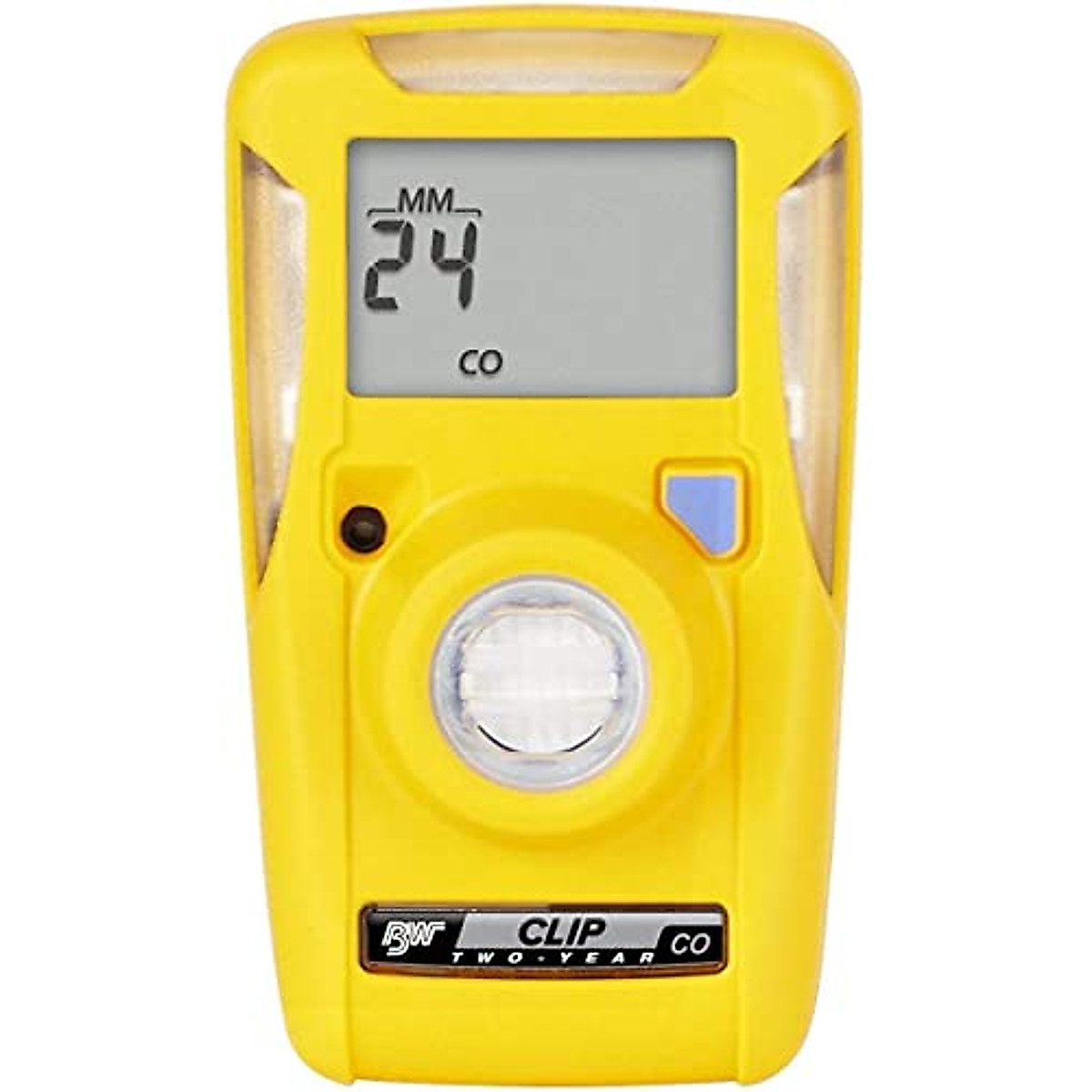 BW Technologies BWC2-M BW Clip Single Gas CO Monitor, 35/200, Yellow, Standard