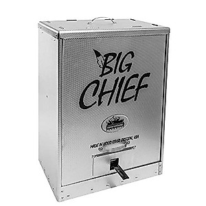 Smokehouse Products Big Chief Front Load Smoker , Silver , Large