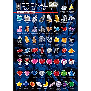Original 3D Crystal Puzzles | Turtles Standard Original 3D Crystal Puzzle, Ages 12 and Up