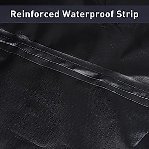 SUNCREAT Hammock Cover, Water-Resistant Polyester Hammock Stand Cover for 11-12ft Stand, Black