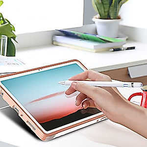 PIXIU Folio Case for Galaxy Tab A7 Lite 8.7" 2021,Heavy Duty Trifold Stand PU Leather Smart Cover for Samsung Galaxy Tab A7 Lite SM-T225/T220 Marble