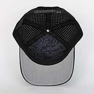 ANKOR Ultra Premium Waterproof Hat, Boating, Beach, Lake, Golf, Workout, Everyday (Black)