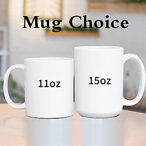 Monogram Letter P Coffee Mugs Marbling Letter Blue Flower Funny Coffee Mugs Alphabet Letters Porcelain Coffee Mugs Drinking Cups with Handle Friendship Gift For Mom Dad Grandma Grandpa Women Men 11oz