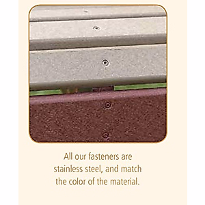 Bright Purple-Poly Lumber Folding Adirondack Chair with Rolled Seating Heavy Duty Everlasting Lifetime PolyTuf HDPE - Made in USA - Amish Crafted